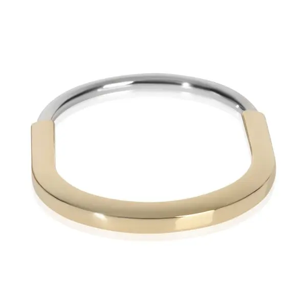 Tiffany & Co. White Gold And Yellow Gold Bangle Bracelet - White_gold/yellow_gold