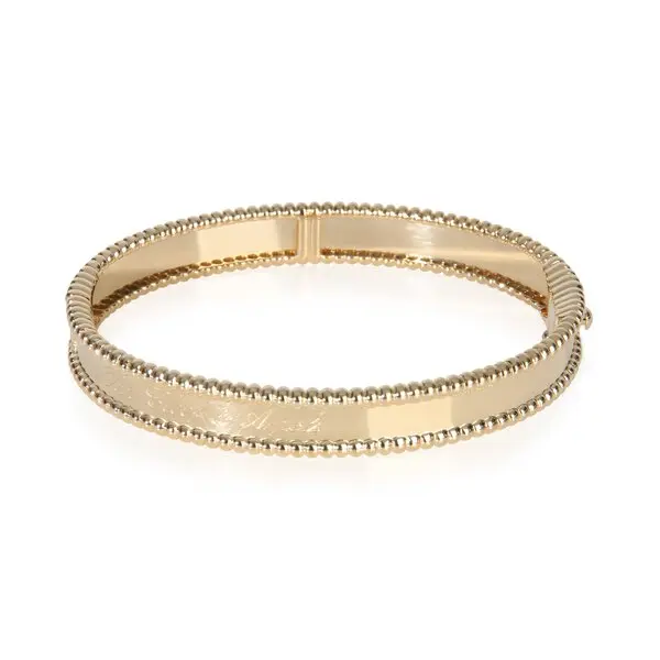 Van Cleef & Arpels Yellow Gold Perlee Signature Bracelet - Yellow_gold