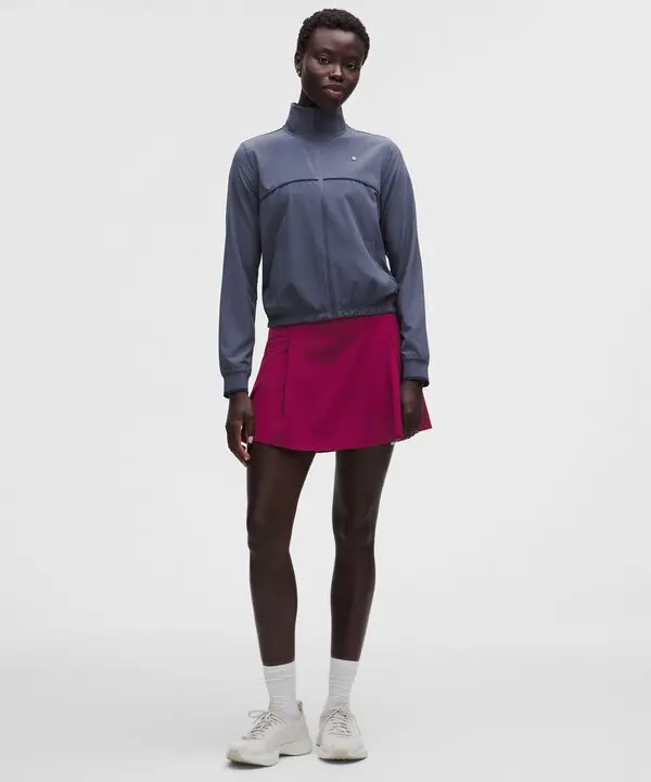 Lululemon A-line Side-pleat Tennis Skirt - Raspberry Rave
