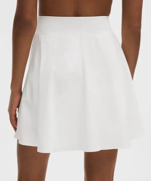 Lululemon A-line Side-pleat Tennis Skirt - White