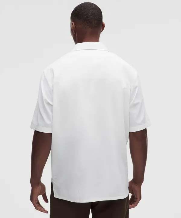 Lululemon Airing Easy Relaxed Short-sleeve Shirt - White