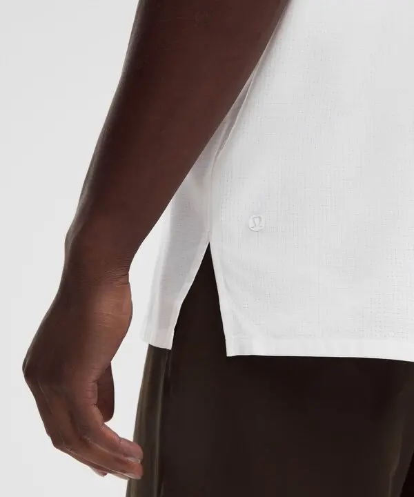 Lululemon Airing Easy Relaxed Short-sleeve Shirt - White