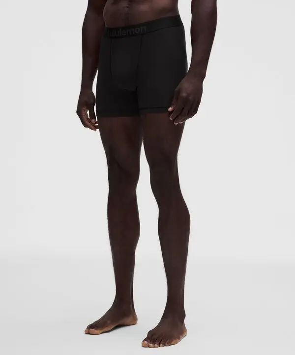 Lululemon Always In Motion Mesh Boxer Brief 5 - Black