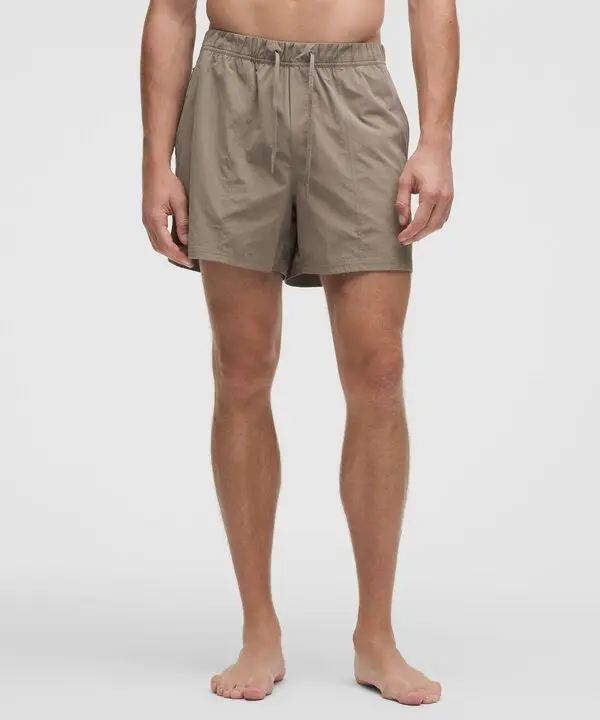 Lululemon Beach To Trail Lined Short 5 - Cypress Forest