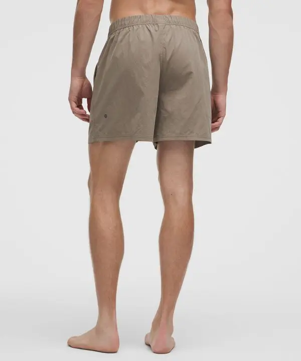 Lululemon Beach To Trail Lined Short 5 - Cypress Forest