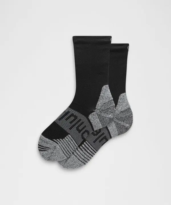Lululemon Power Stride Cushion Crew Socks - Black