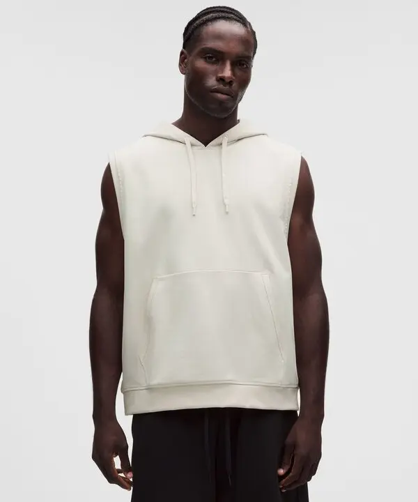 Lululemon Sleeveless Gym Hoodie - Light Ivory