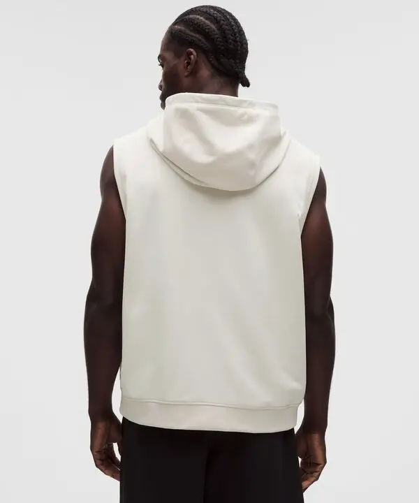 Lululemon Sleeveless Gym Hoodie - Light Ivory