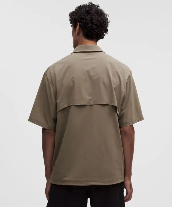 Lululemon Water-repellent Golf Pullover - Cypress Forest