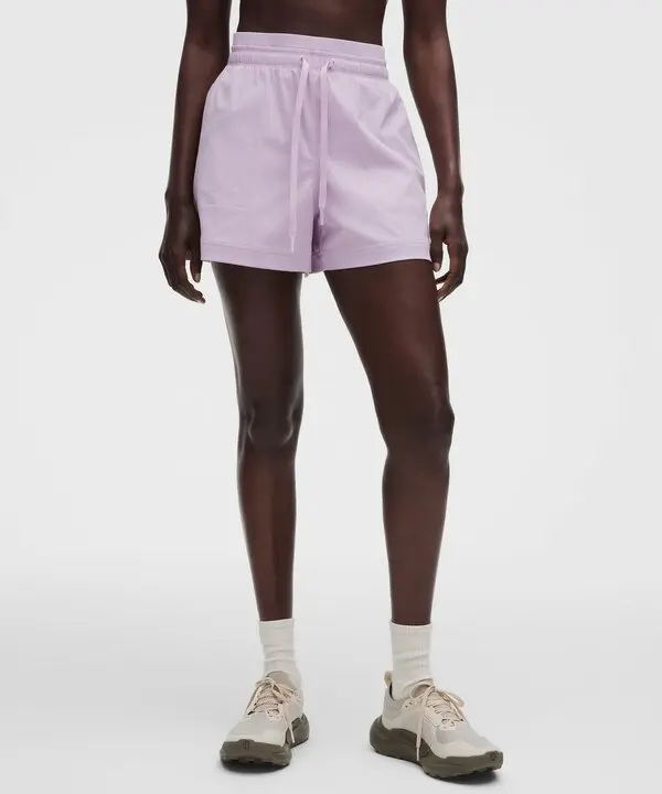 Lululemon Dance Studio Evolve High-rise Relaxed Short 3.5 - Lilac Play