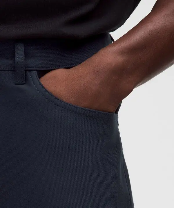 Lululemon Easy Five Relaxed-fit Cotton-blend Shorts - True Navy