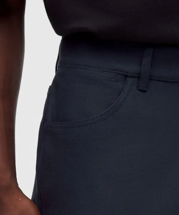 Lululemon Easy Five Relaxed-fit Cotton-blend Shorts - True Navy