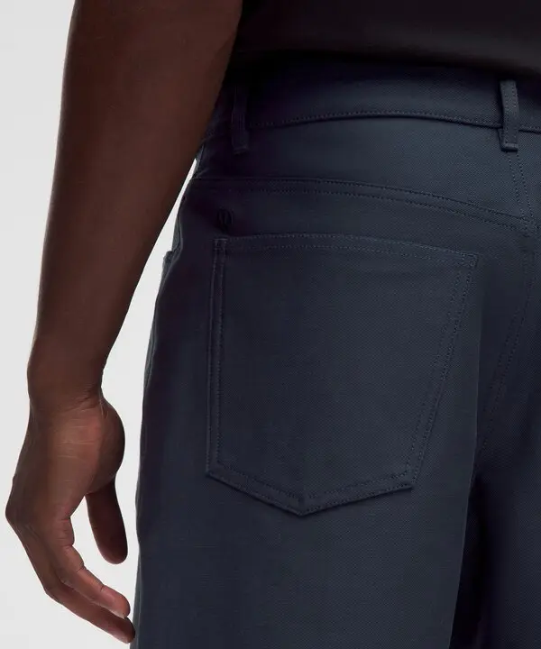 Lululemon Easy Five Relaxed-fit Cotton-blend Shorts - True Navy