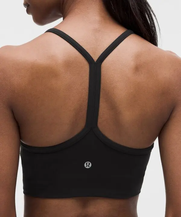 Lululemon Flow Y Ruched Bra - Black