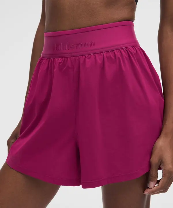 Lululemon License To Train Super-high-rise 2-in-1 Short - Raspberry Rave