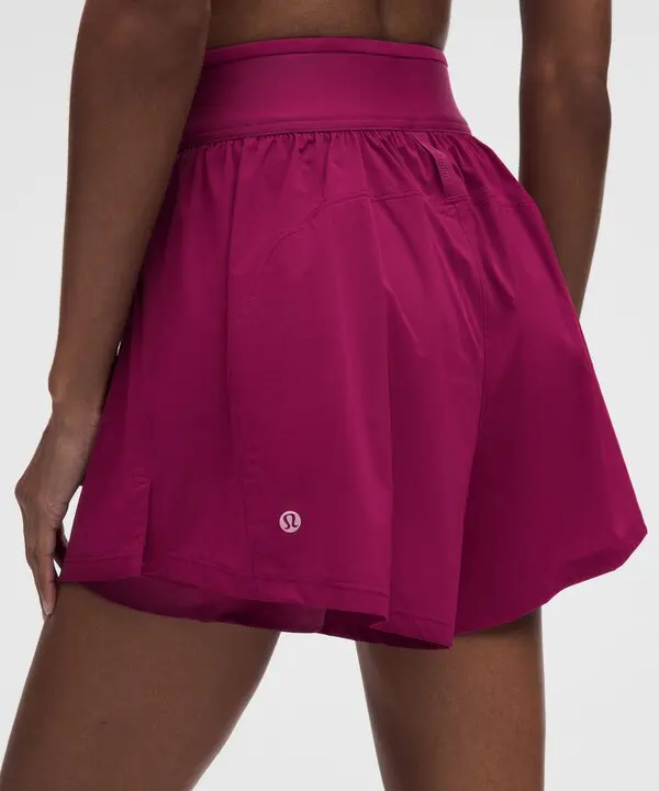 Lululemon License To Train Super-high-rise 2-in-1 Short - Raspberry Rave