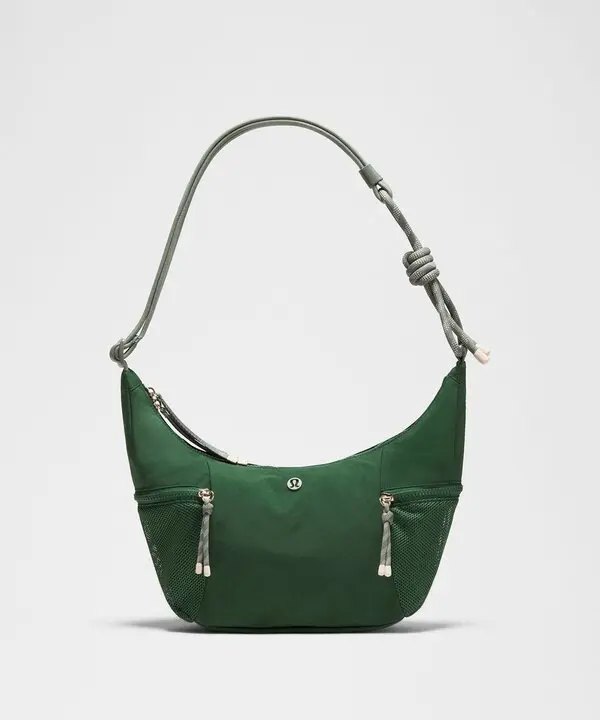 Lululemon Slouchy Sling Bag 6l - Ivy Grove/willow Leaf/breakfast Tea