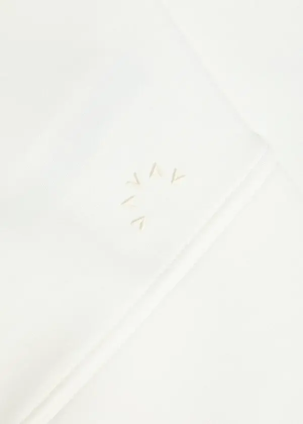 Varley Tasmin Cropped Stretch-jersey Sweatshirt - White