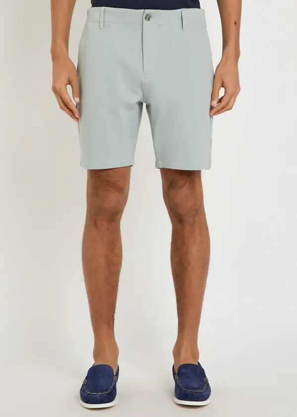 Paige Rickson Jersey Shorts - Light Blue