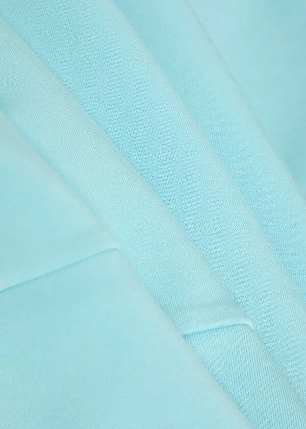 Varley Hawley Half-zip Stretch-jersey Sweatshirt - Light Blue