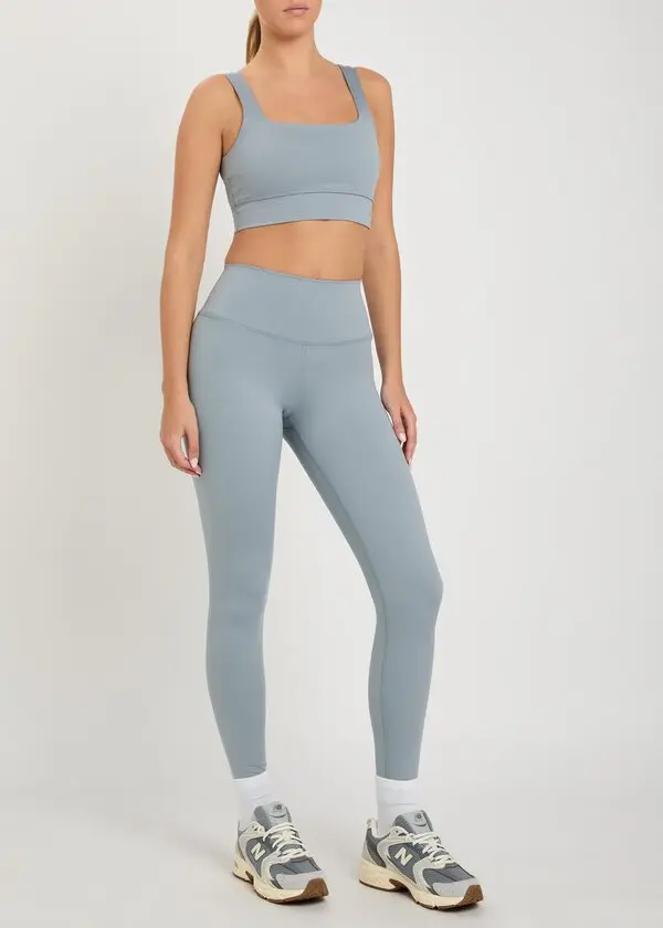 Varley Assure Cori Technical Stretch Sports Bra - Grey