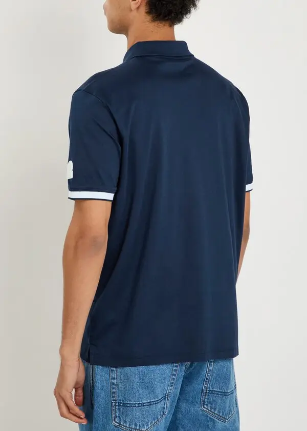 SANDBANKS Logo Cotton Polo Shirt