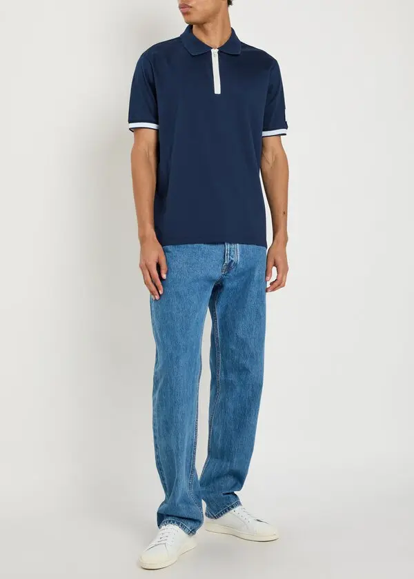 SANDBANKS Logo Cotton Polo Shirt