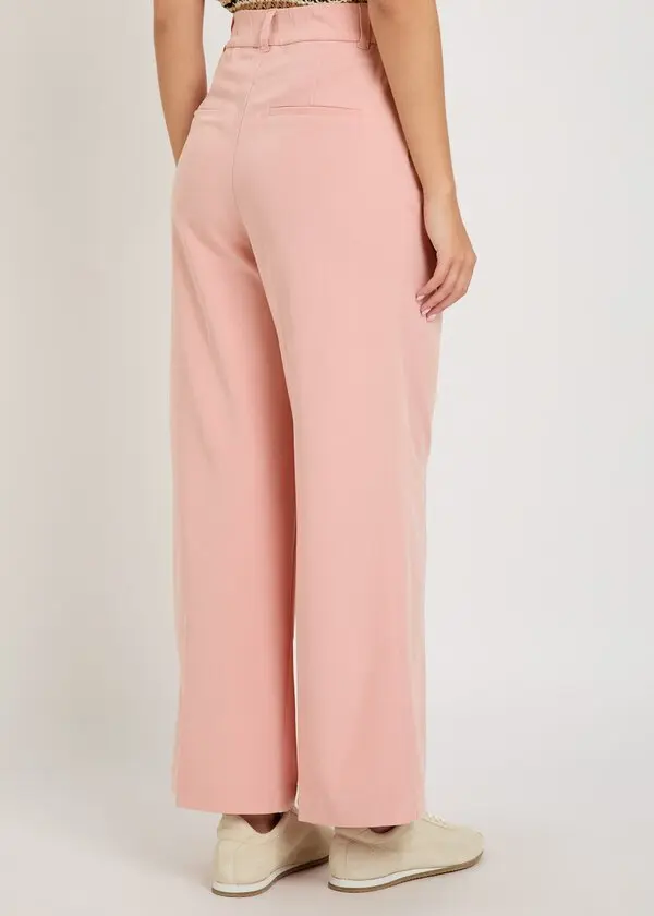 Varley Jayla Wide-leg Stretch-woven Trousers