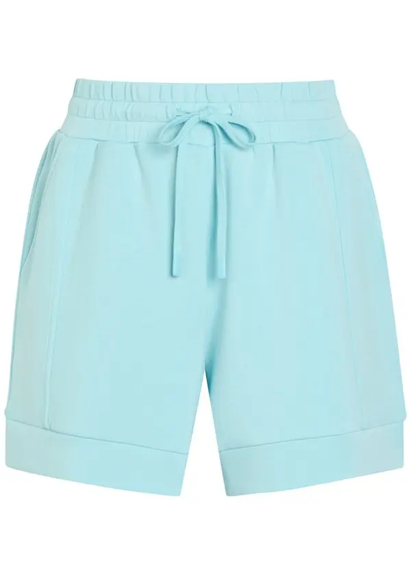 Varley Atrium Jersey Shorts - Light Blue