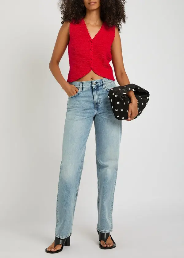 Rails Calypso Knit Cotton Crop Top