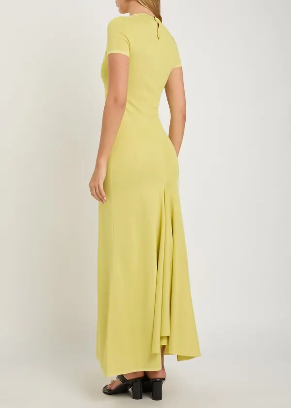 Jacquemus Le Robe Maille Woven Maxi Dress