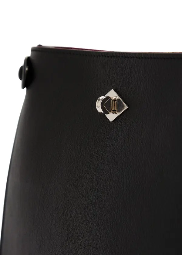 METIER Métier Stowaway Grained Leather Cross-body Bag