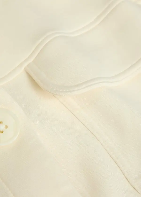Varley Hartwell Button-through Cardigan - Cream