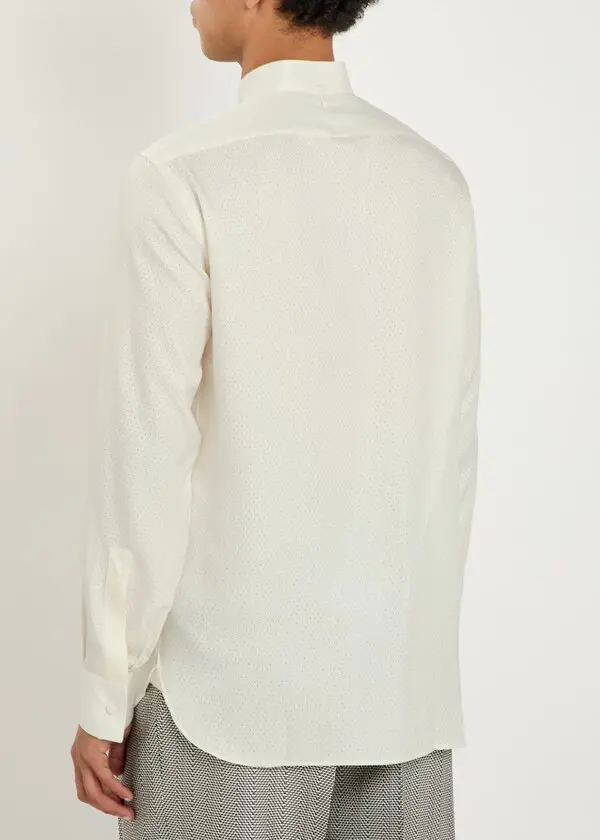 TOM FORD Perforated Silk Shirt