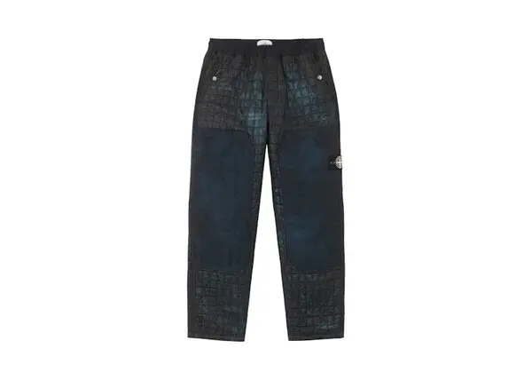 Stone Island Nylon Repstc Corrosion Treatment Loosefit Joggers - Black