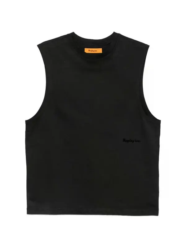 REPLAY Logo-detail Tank Top