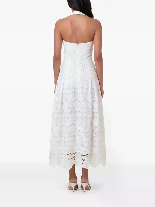 NICHOLAS Elisabeth Halter-neck Lace Dress