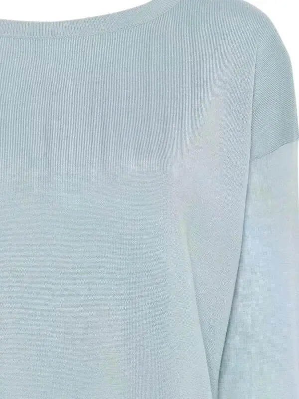 Akris Boat-neck Ribbed-knit Sweater