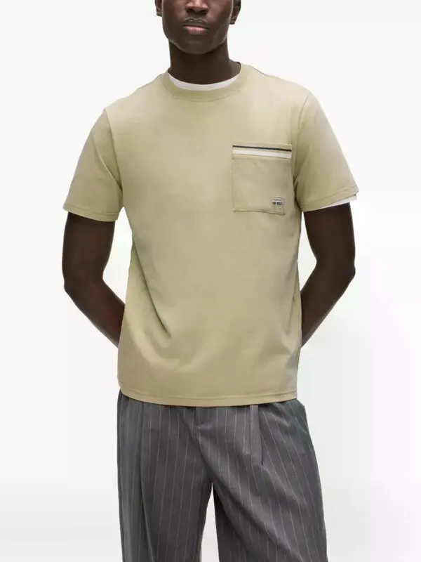 Karl Lagerfeld Ikon Stripe Pocket T-shirt