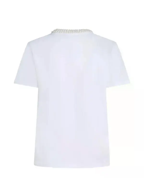 Karl Lagerfeld Embellished T-shirt - White