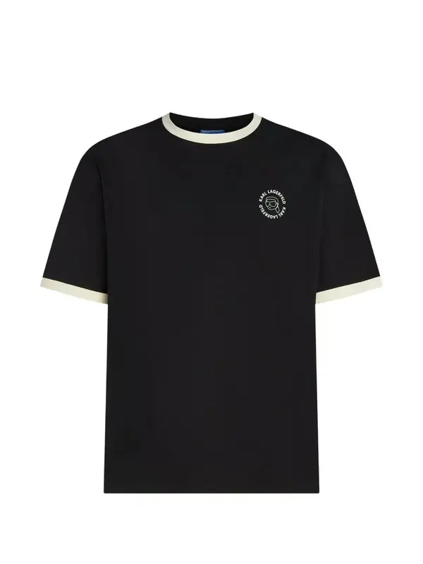 Karl Lagerfeld Logo-print T-shirt - Black