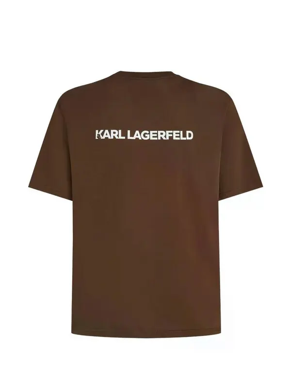 Karl Lagerfeld Logo Print T-shirt