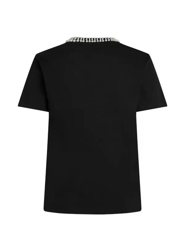 Karl Lagerfeld Faux-pearl Neck T-shirt