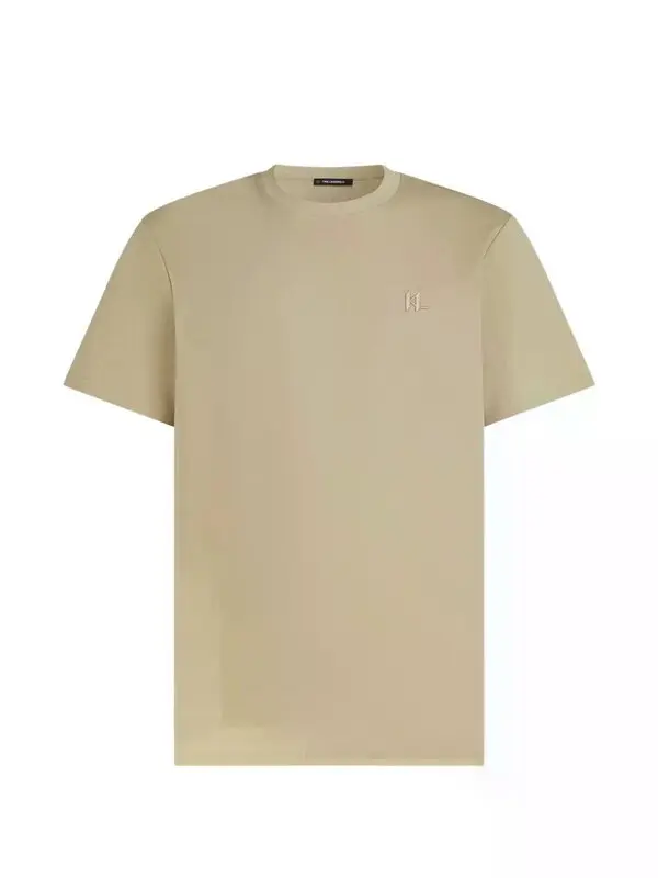 Karl Lagerfeld Monogram Regular T-shirt - Neutrals