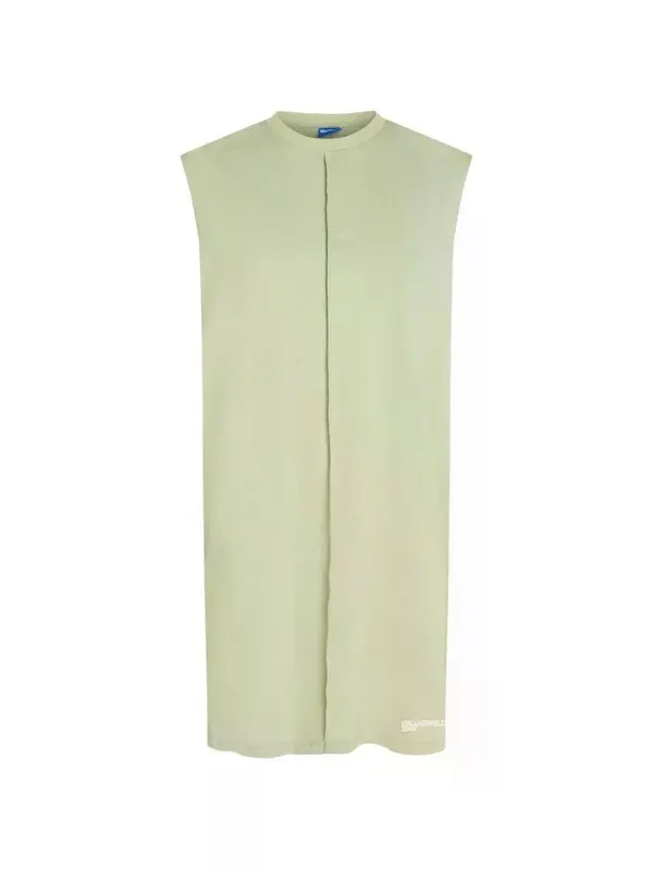 Karl Lagerfeld Seam-detail Tank Mini Dress - Green