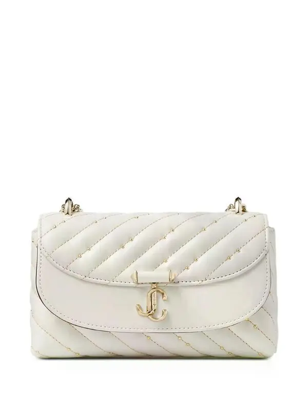 JIMMY CHOO Curve Crossbody Small Bag With Monogram - White