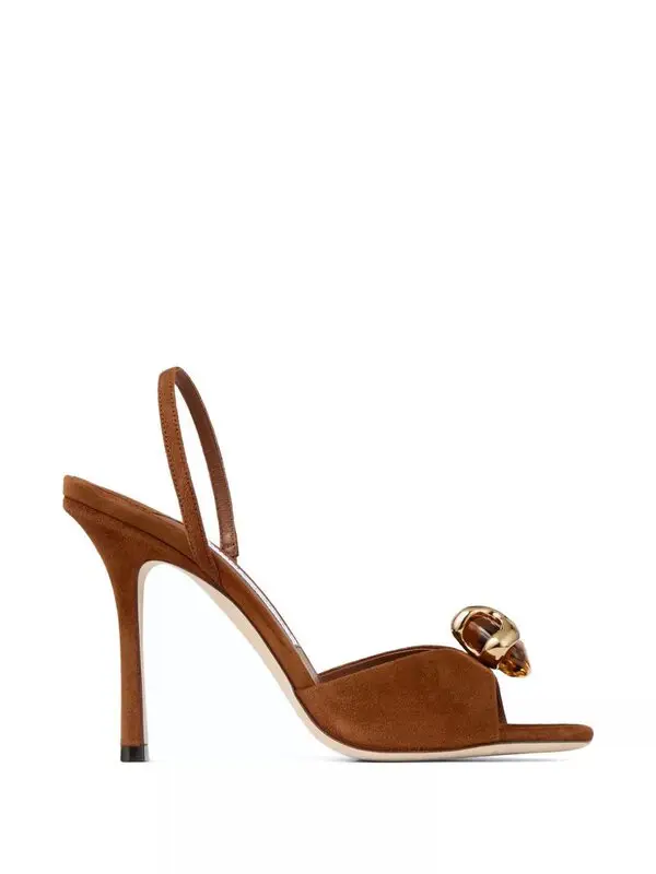 JIMMY CHOO Emani 100 Embellished Sandals