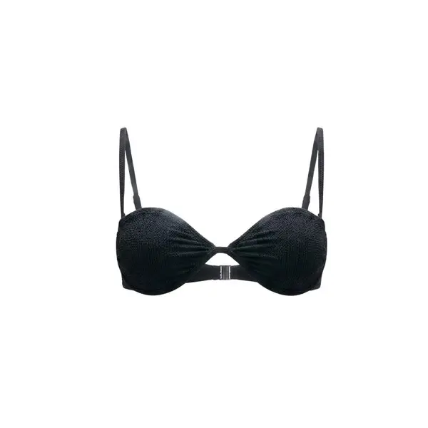 VERONI SWIM Onyx Bralette Top - Black