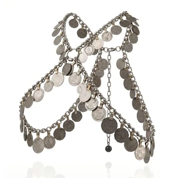 JAREDJAMIN Norbu Coin Harness - Silver