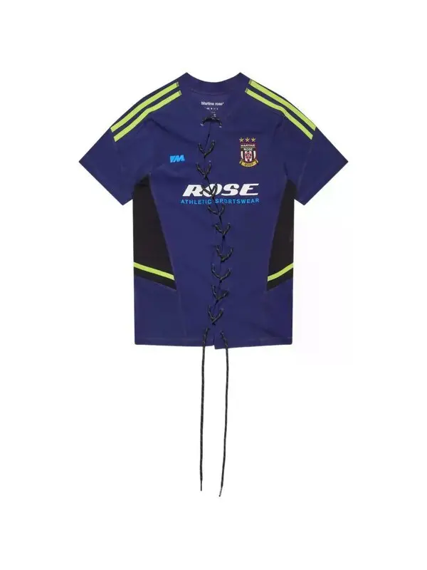 Martine Rose Logo Print T-shirt - Blue